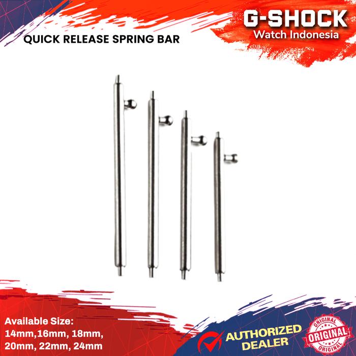 Jual Quick Release Spring Bar Pin Tali Jam Tangan 14mm 16mm 18mm 20mm ...