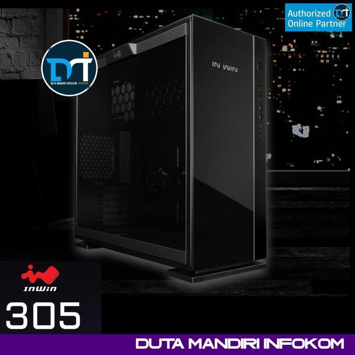 Jual InWin 305 - Tempered Glass Mid-Tower ATX Gaming Case - Jakarta ...