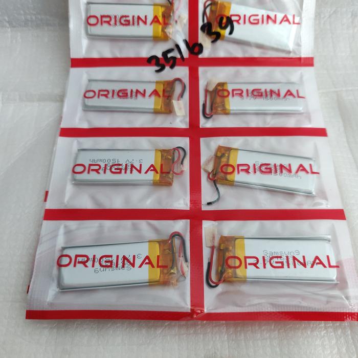 Jual Battery Lithium Polymer 351639 42x16x4mm universal - Jakarta Pusat ...