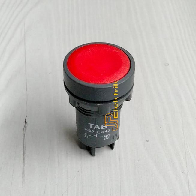 Jual Push Button 22mm XB7-EA31 1NO / XB7-EA42 1NC / XB7-EA51 1NO Saklar ...
