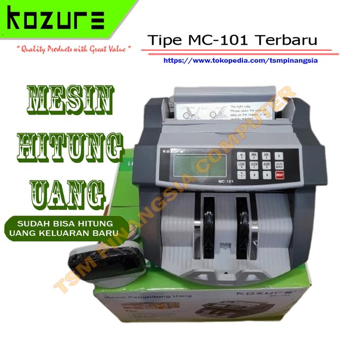 Jual Mesin Penghitung Uang Kozure Mc-101 Mesin Hitung Uang Portable Di ...