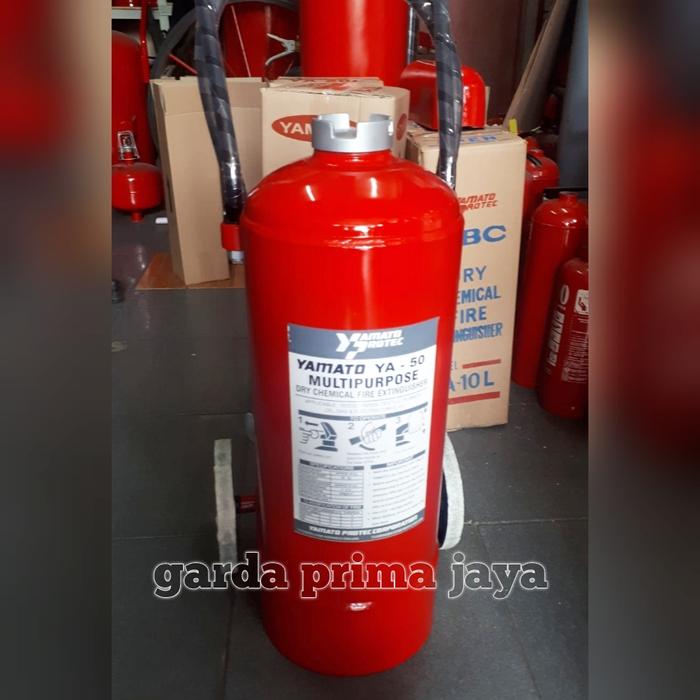 Jual APAR YAMATO ABC POWDER 20KG + TROLLEY FIRE EXTINGUISHER BUBUK ...