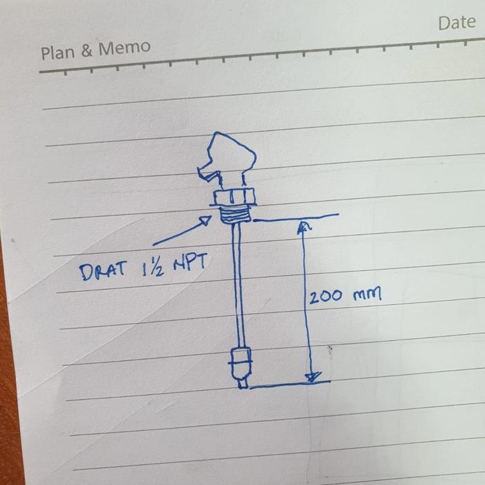 Jual Rach magnetic float level switch SPDT contact double float - Kab ...