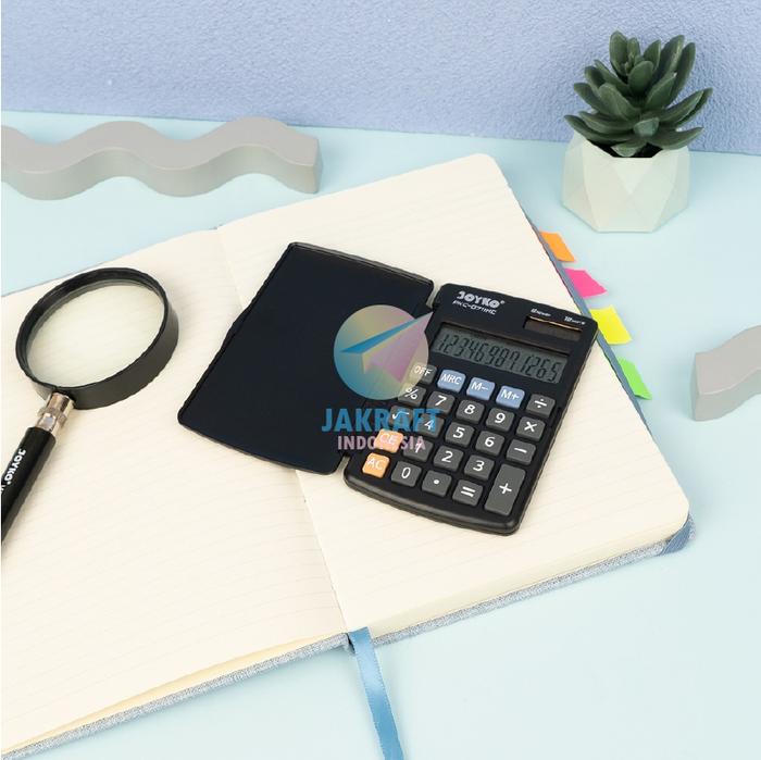 Jual Kalkulator Mini Joyko Pkc-0711hc Pocket Calculator 12 Digit Dual ...