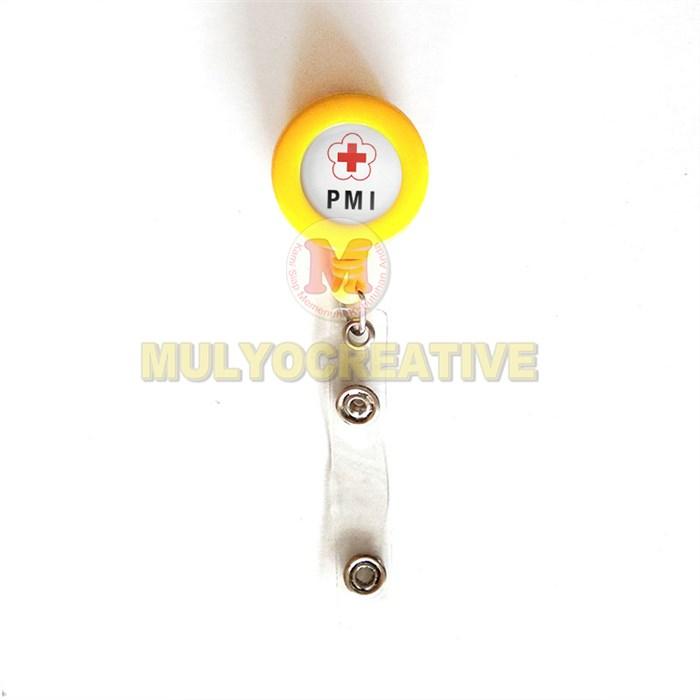 Jual ID Card Yoyo PMI Gantungan ID Card Holder Logo Palang Merah ...