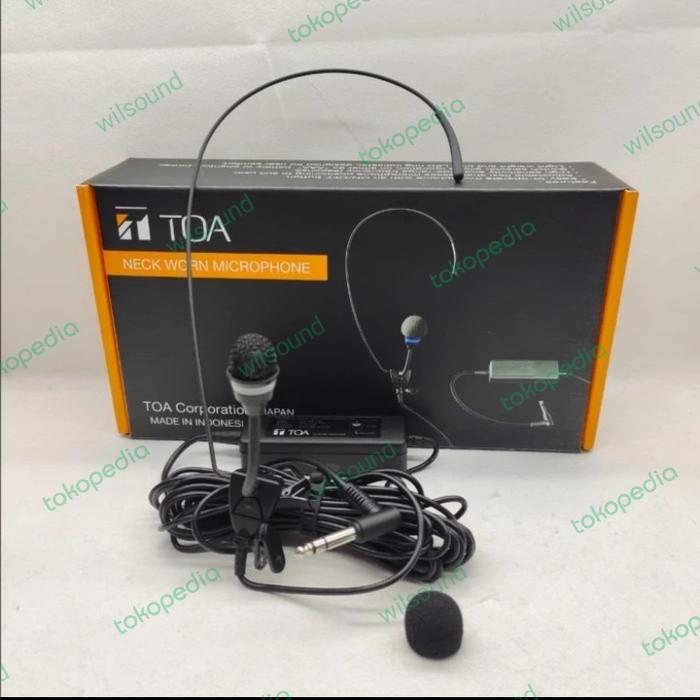 Jual MIC IMAM TOA ZM 362 AS ZM362 ORIGINAL MIC LEHER KALUNG - Jakarta ...