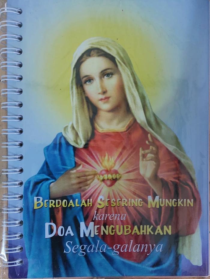 Jual Buku Doa Maria/Buku Doa Katolik/Novena 3 Salam Maria - Jakarta ...