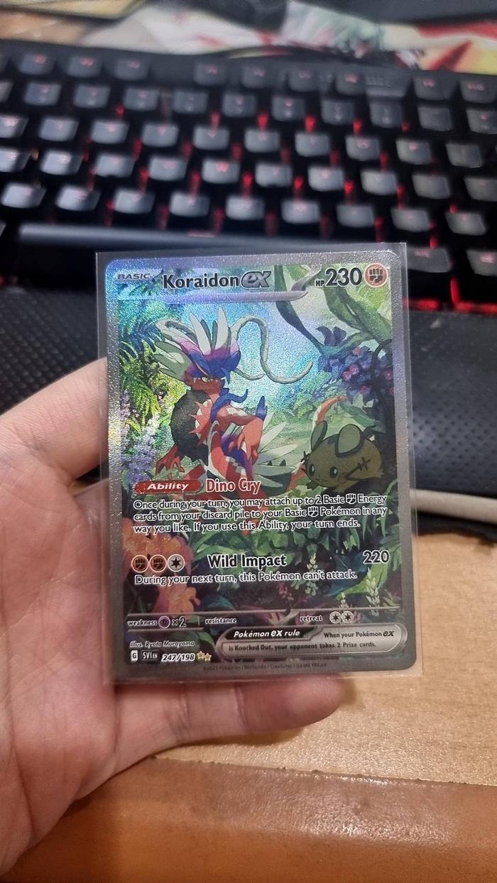 Jual Koraidon ex - 247/198 - Special Illustration Rare Scarlet Violet ...