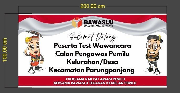 Jual Cetak Banner Spanduk untuk Pemilu / Caleg Bahan flexy 340 - Kab ...