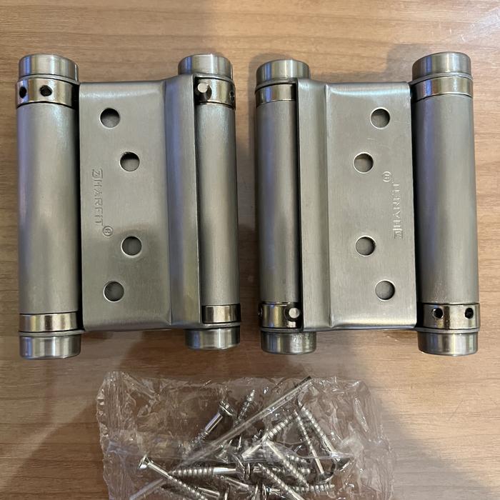 Jual engsel koboi / koboy pintu dua arah bolak balik 3 inch stainless ...