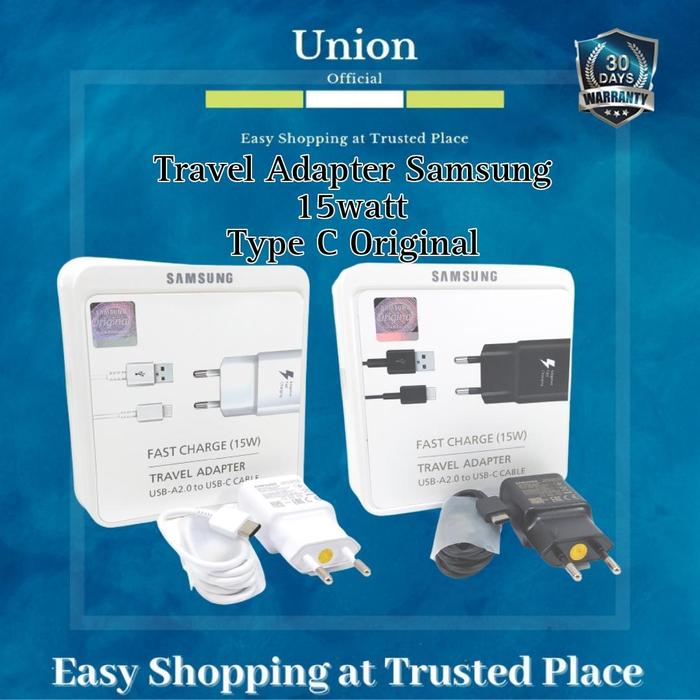 Jual Charger Samsung Original Type C 15watt Fast Charging - Kab ...