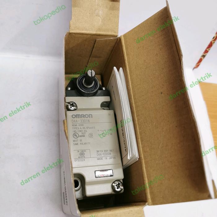 Jual limit switch omron D4A-3301N - Jakarta Barat - Darren elektrik | Tokopedia