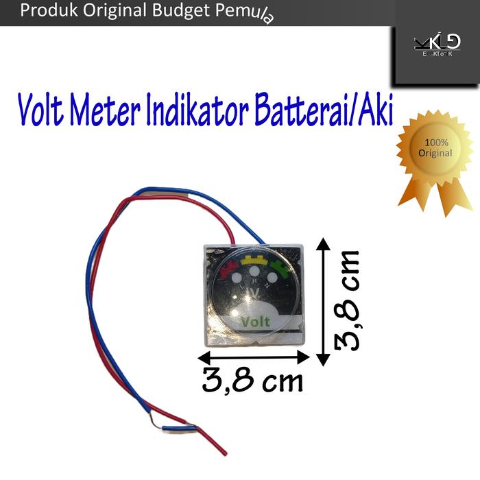 Jual Simple Indikator 2 Lampu Voltmeter Aki 12v - Kota Tangerang ...