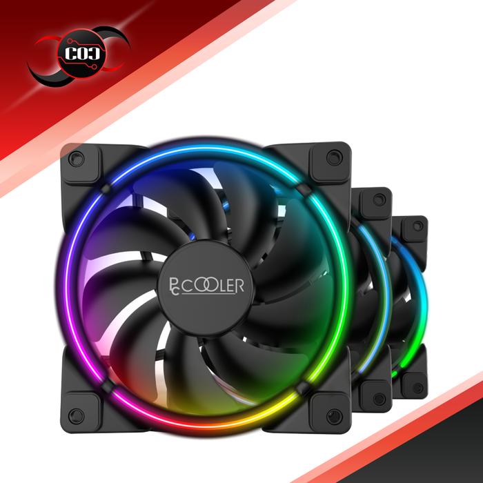 Jual PCCOOLER CORONA 12CM FRGB 3 in 1 Fan Set - Jakarta Pusat - COC ...