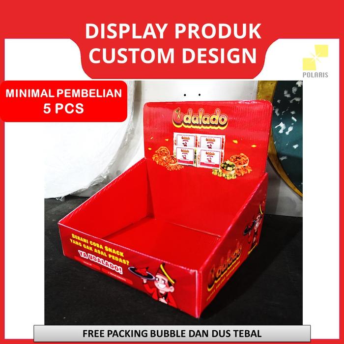 Jual DISPLAY MEJA KASIR CUSTOM PRINTING ADVERTISING DISPLAY PROMOSI ...