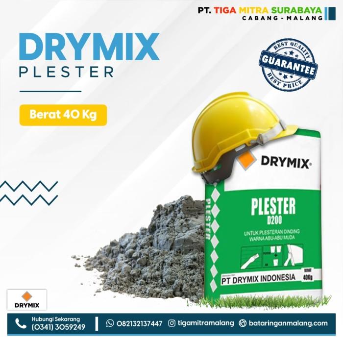Jual Semen Drymix D200, Mortar Plaster Dinding Warna Abu-Abu Muda - Kab ...