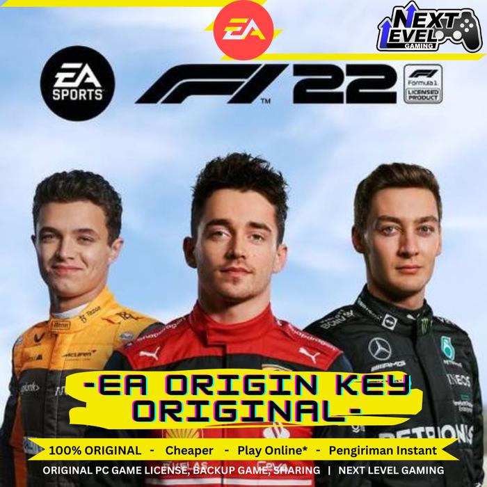 Jual F1 22 PC GAME ORIGINAL [ EA ORIGIN CD-Key ] - Kota Bandung - Next ...
