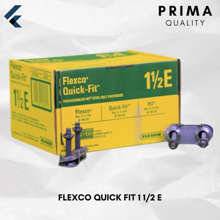 Jual Flexco quick fit 1 1/2 E / Flexco fastener 1.5 E / fastener 1/5 E ...