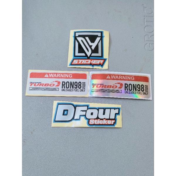 Jual STICKER WARNING PERTAMAX/PERTALIT/PETRONAS/TURBO PRINCUT - SHELL V ...