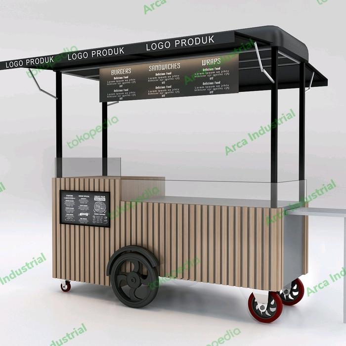 Jual gerobak booth kopi minimalis - Kota Bekasi - Arca Industrial ...