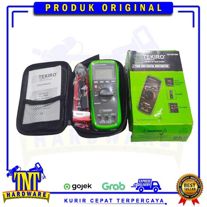 Jual TEKIRO digital multimeter Tekiro DM1908 True RMS multitester ...