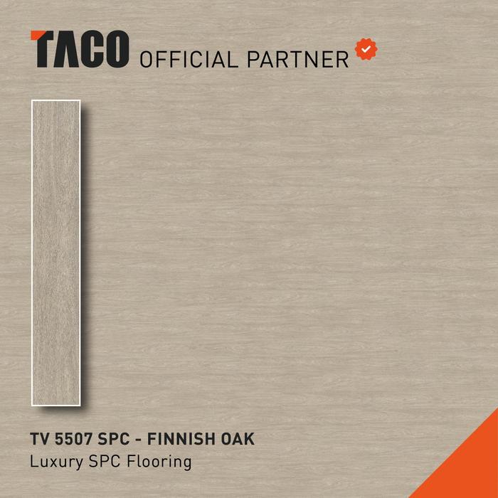 Promo TACO Lantai SPC 5 mm - TV 5507 Finish Oak Cicil 0% 3x - Kota ...