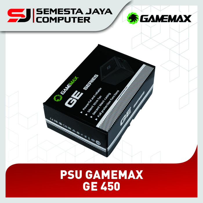 Jual Gamemax Ge-450 450w - 80+ Plus Certified Ge450 Psu Di Seller Velvet Store - Cengkareng ...