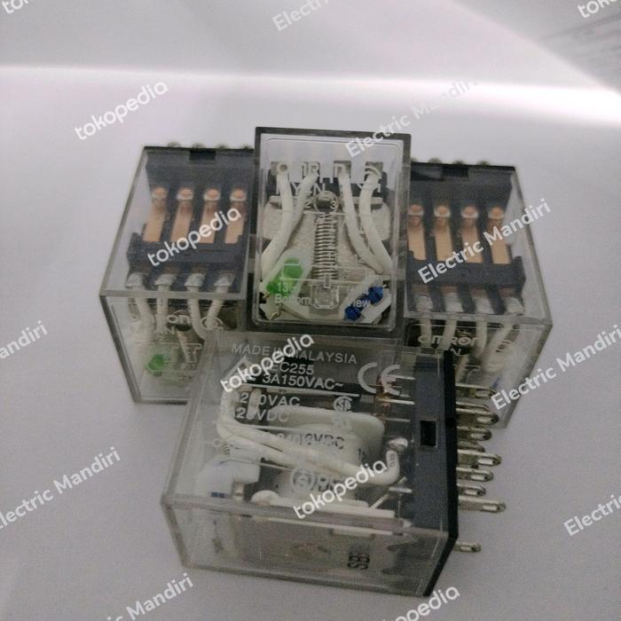 Jual RELAY OMRON MY4N 12VDC - Jakarta Pusat - ELEKTRIK MANDIRI | Tokopedia