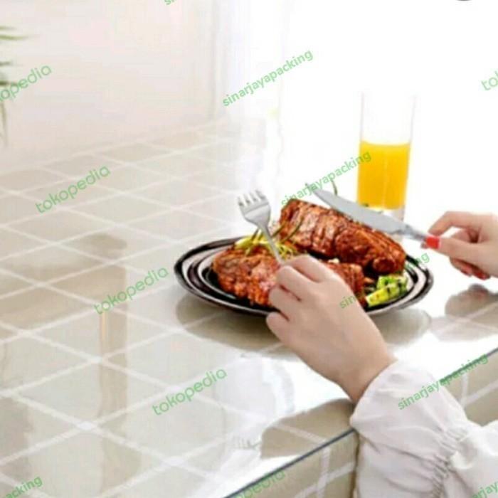 Jual taplak meja transparan 1mm x 80cm x 120cm - Jakarta Barat ...