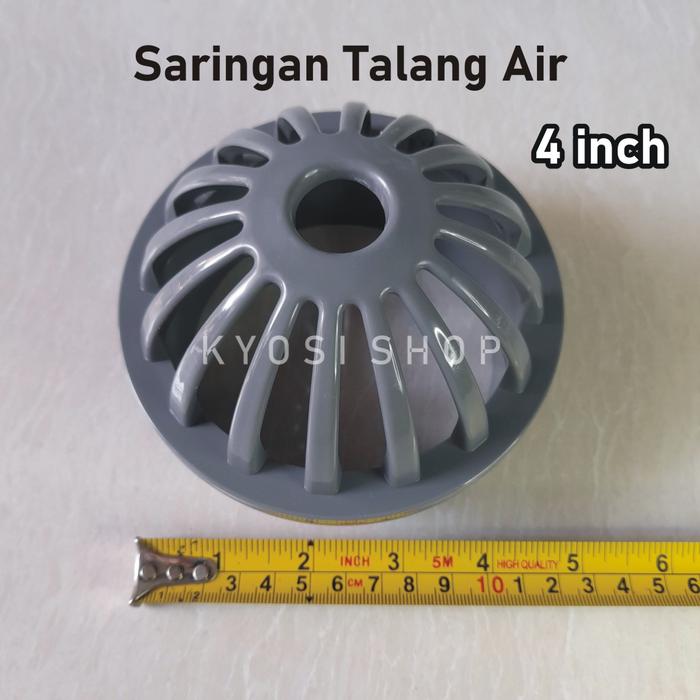 Jual 4 Inch Roof Drain SOLIGEN PVC Saringan Pembuangan Talang Air ...