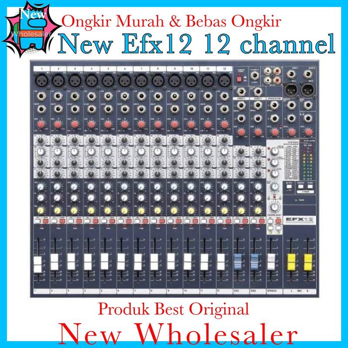 Jual Mixer Audio soundcraft Efx12 pro Efx 12 channel terbaru New produk ...