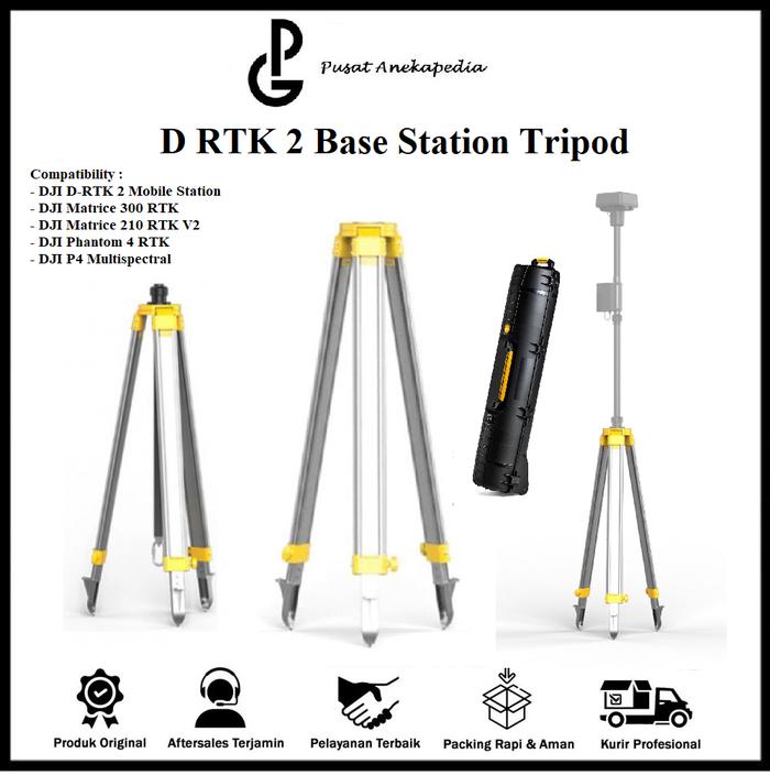 Jual DJI D-RTK 2 Base Station Tripod Original -D RTK 2 Base Station ...