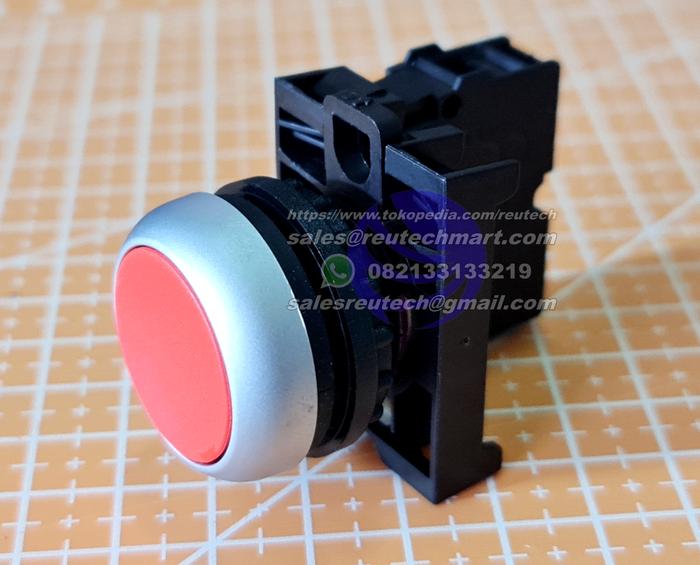 Jual Push Button Eaton M22-D-R-K10 1NO Moeller M22-D-R/K10 - Kota ...