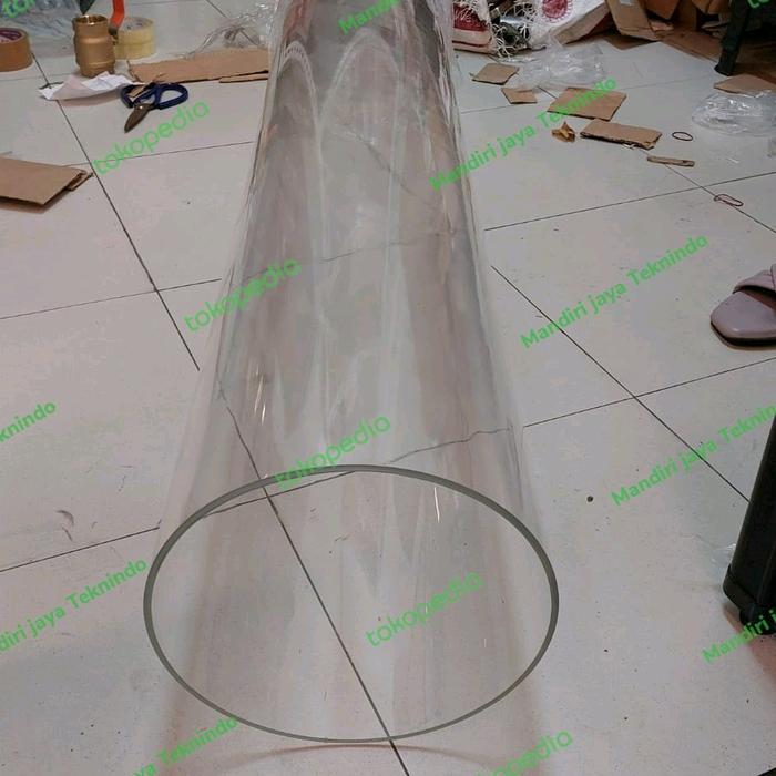 Jual Pipa Akrilik Bening Od 250mm id 240mm tebal 5mm / Pipe Acrylic pjg ...