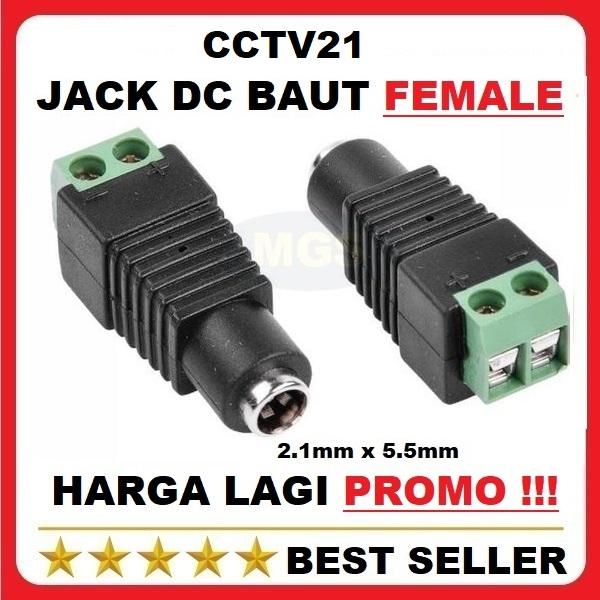 Jual Jack DC Power Socket Konektor CCTV Female Baut - Jakarta Pusat ...