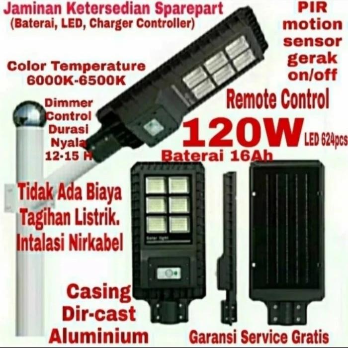 Jual Lampu Jalan Solar Cell / PJU LED 90 Watt / Solar Street Light 90 ...