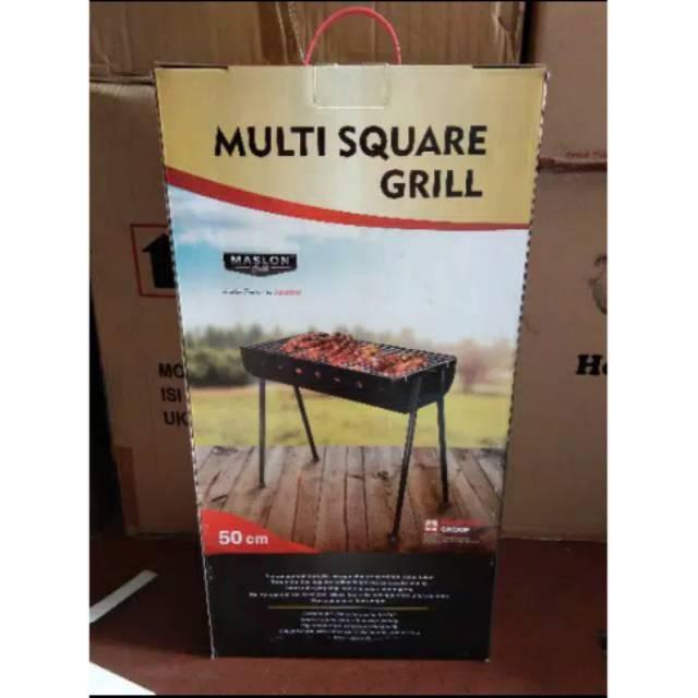 Jual Maspion Maslon Alat Panggangan Bbq Portable Multi Square Grill 50 ...