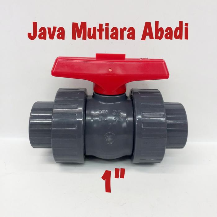 Jual Ball Valve Union Pvc 1" SH Socket - Jakarta Barat - Java Mutiara ...