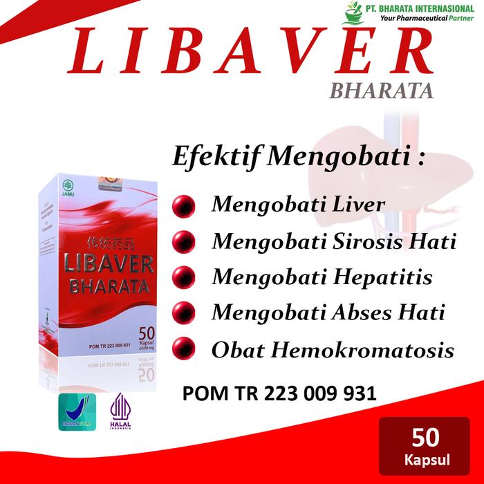Jual Obat Liver Hepatitis Penyakit Organ Hari Libaver Bharata Original ...
