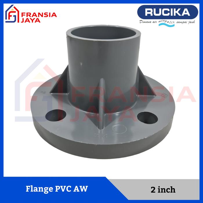 Jual Sambungan | Fitting Pipa Flange PVC AW 2 inch RUCIKA - Kota Depok ...
