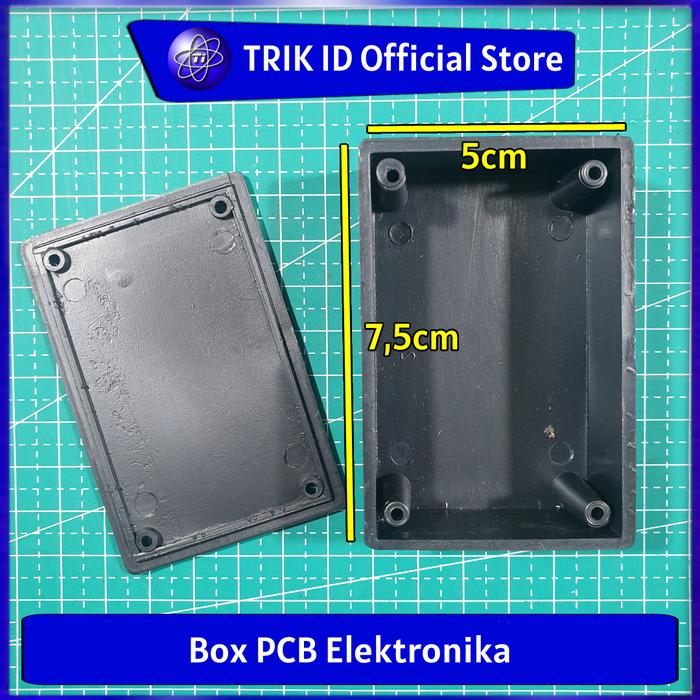 Jual Box PCB Hitam untuk Project Elektronika | 7.5 x 5 x 2.5 - Kota ...