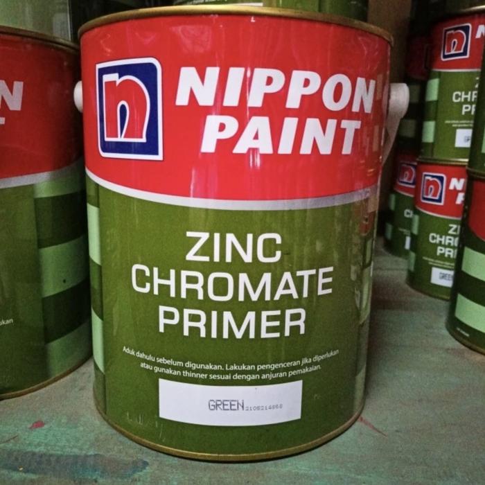 Jual Cat Meni Zinc Chromate Cromate Primer Nippon Galon 5kg 5 kg Liter - Jakarta Utara ...