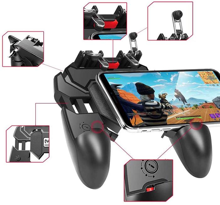 Steam Deck Accessories JTACHIONG 6 Trigger Mobile Game Controller For 6 ...