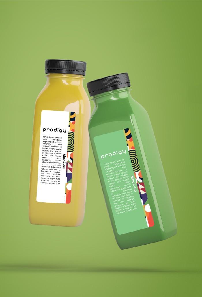 Jual Custom Print Sticker Label Botol Juice Minuman - Roll atau ...