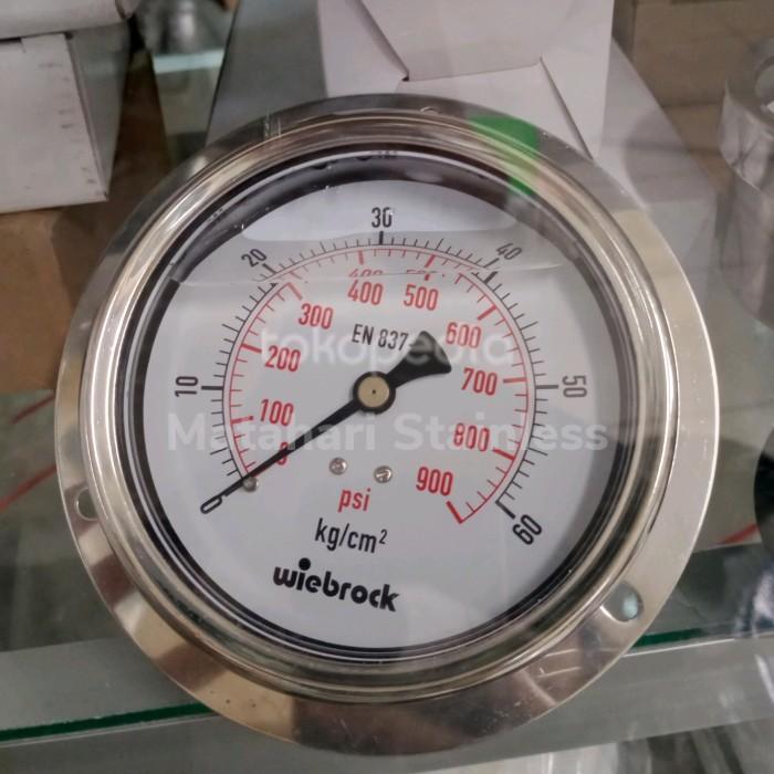 Jual Pressure Gauge Payung Stainless 4 " inchi 60 Bar 900 Psi - Jakarta Barat - Matahari ...