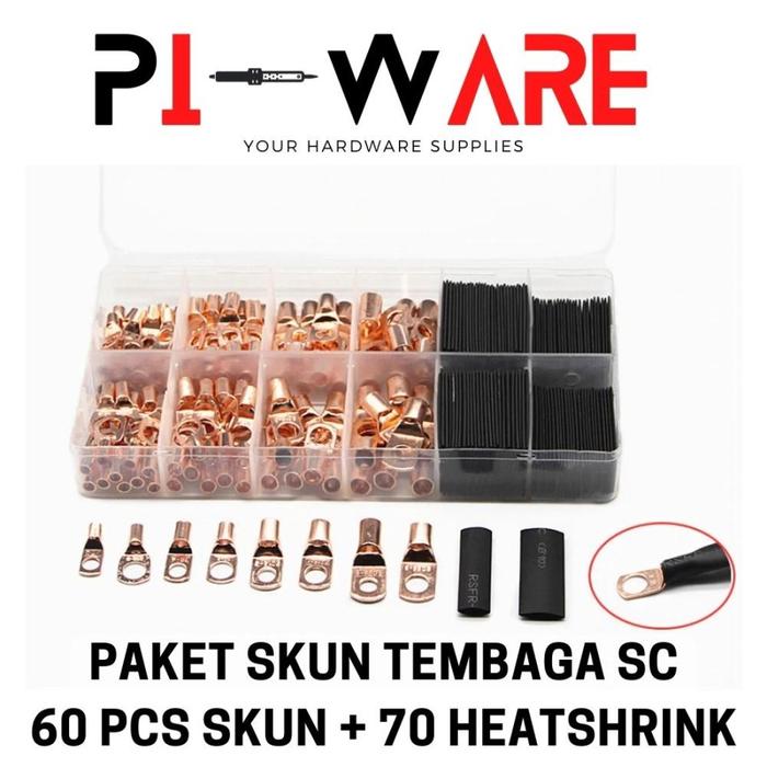 Jual Paket Set Skun Terminal Wire Crimp Connector Kit / Tang Krimping ...