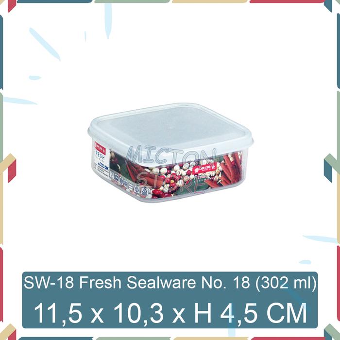 Promo MICTON Lion Star SW-18 Fresh Sealware No. 18 302ml Kotak Makan Plastik - Jakarta Barat ...
