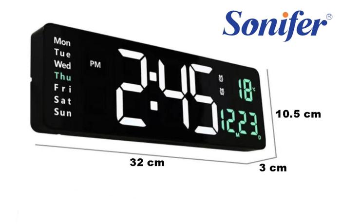 Jual Jam Dinding Timer Digital/Jam Countdown/Jam Stopwatch SONIFER ...
