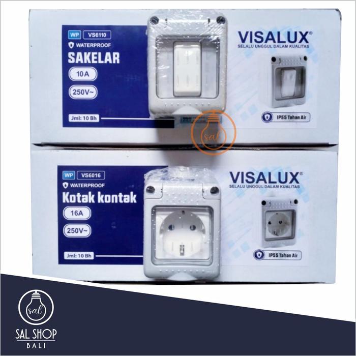 Jual Saklar Stop Kontak OutBow OB Outdoor Waterproof Visalux - Kota ...