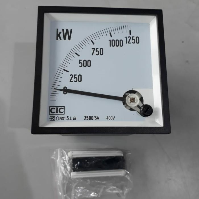 Jual Kilowatt Meter Analog EAP 96 via CT 3000/5A Kilo watt Meter CIC ...